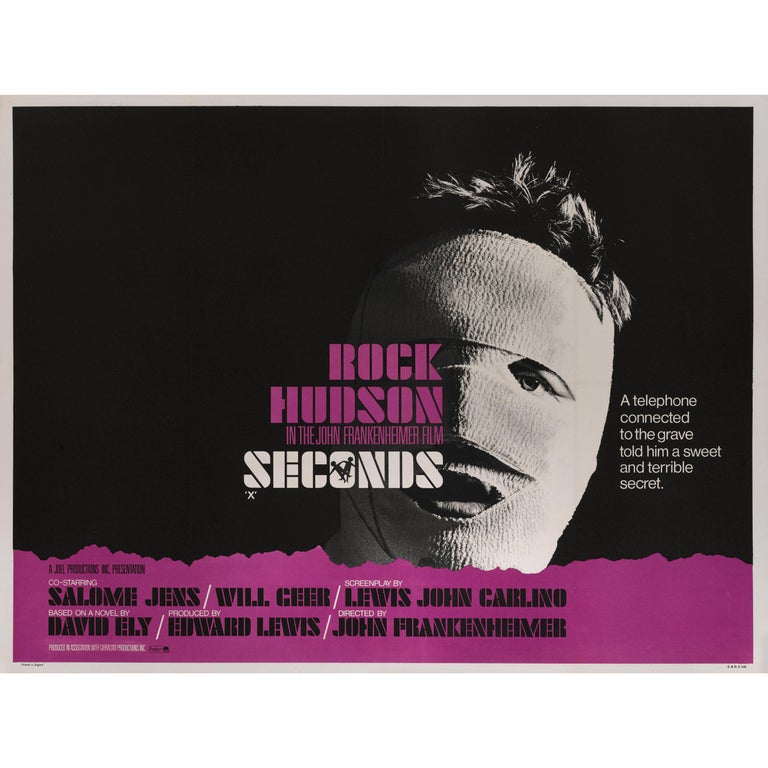"Seconds" Original British Film Poster For Sale at 1stDibs