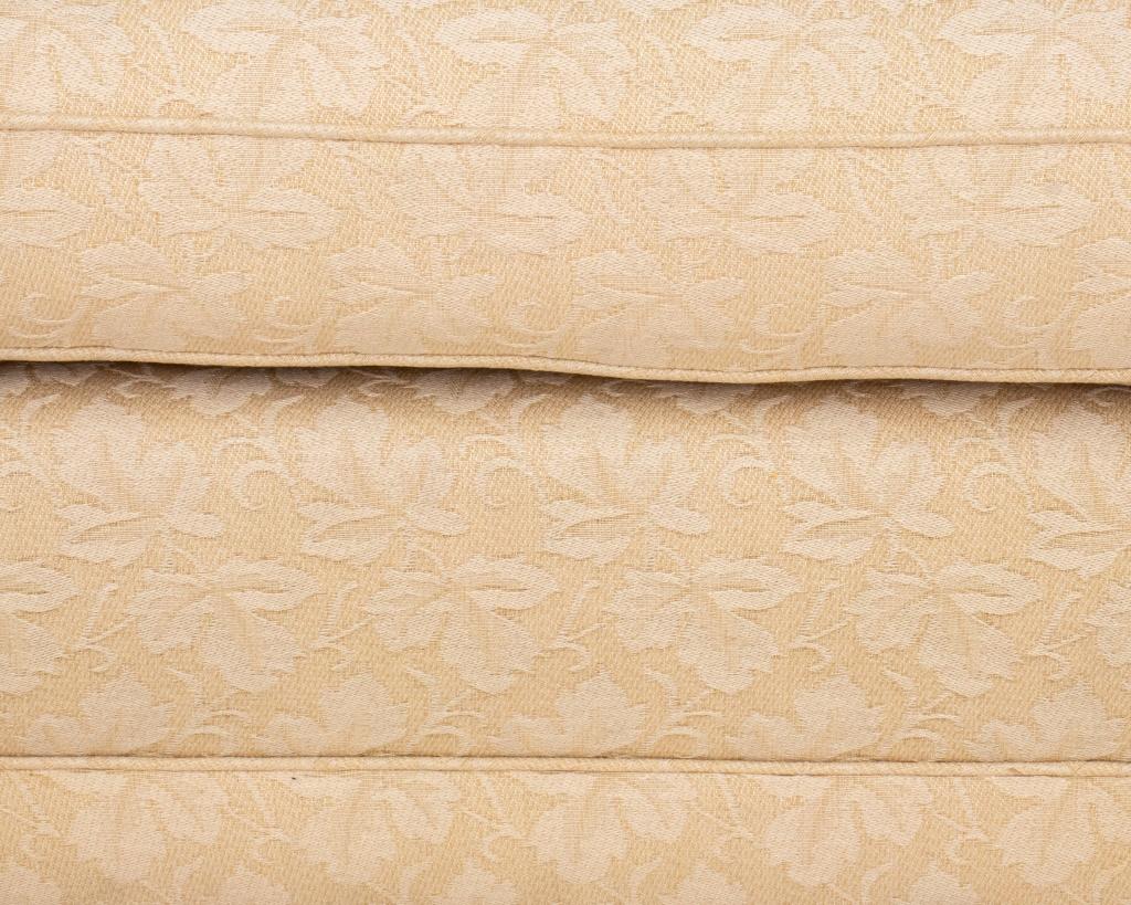 Sectional Sofa in Almond Jacquard at 1stDibs