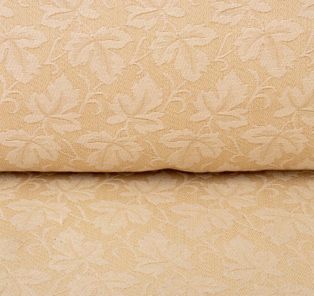 Sectional Sofa in Almond Jacquard at 1stDibs