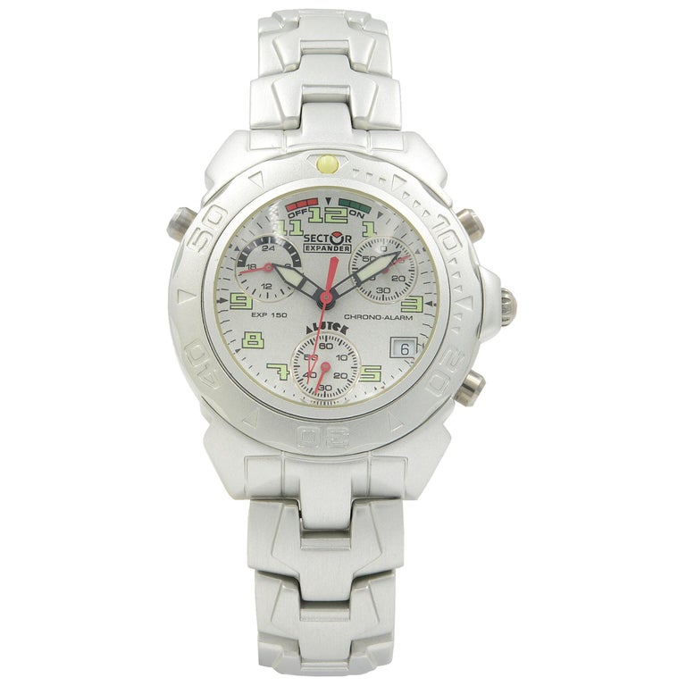 Sector Expander 150 Alutek Chrono Aluminium Quartz Men''s Watch For ...