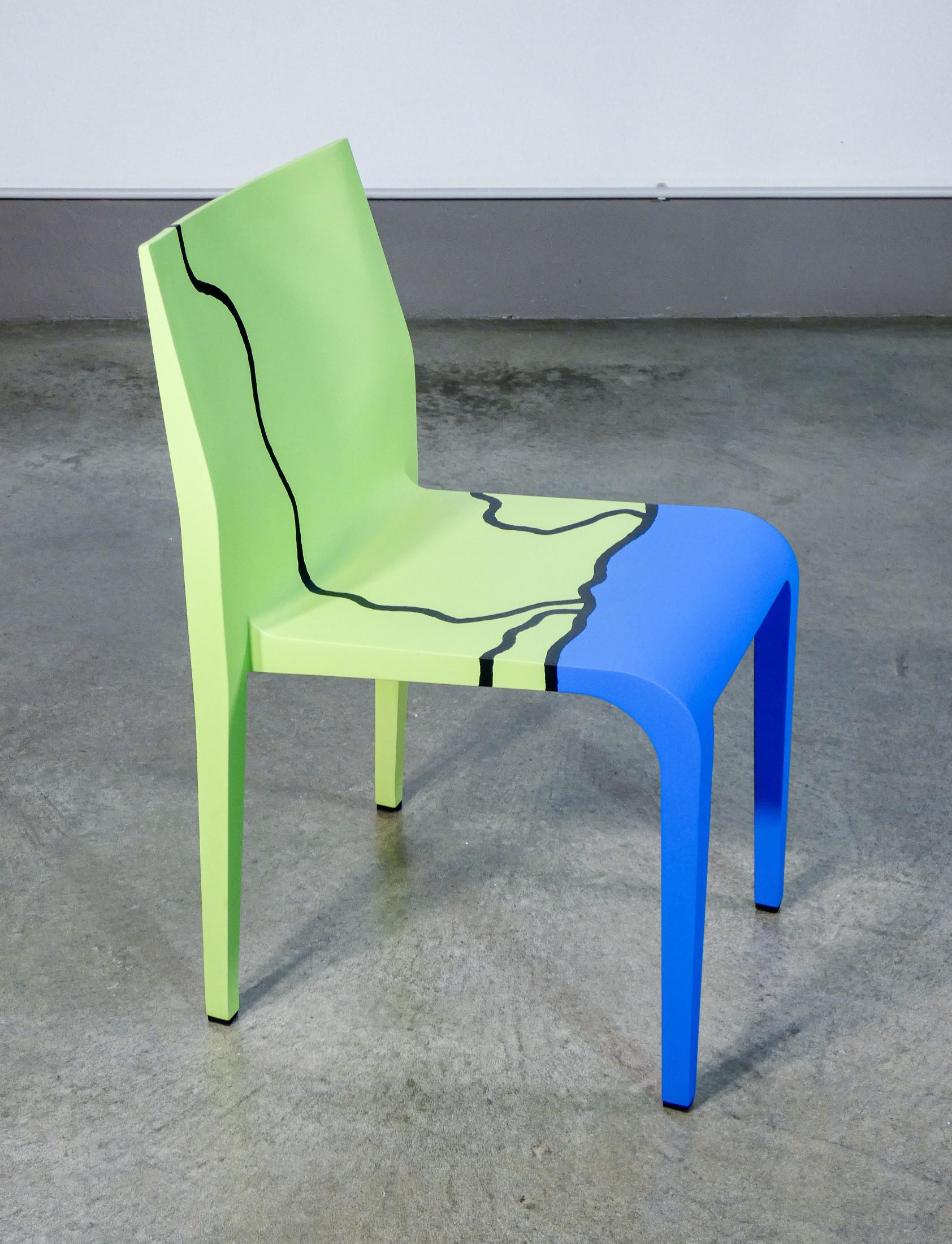 Laleggera Alias chair, part of the work "Mezzoterra Mezzomare" by M ...