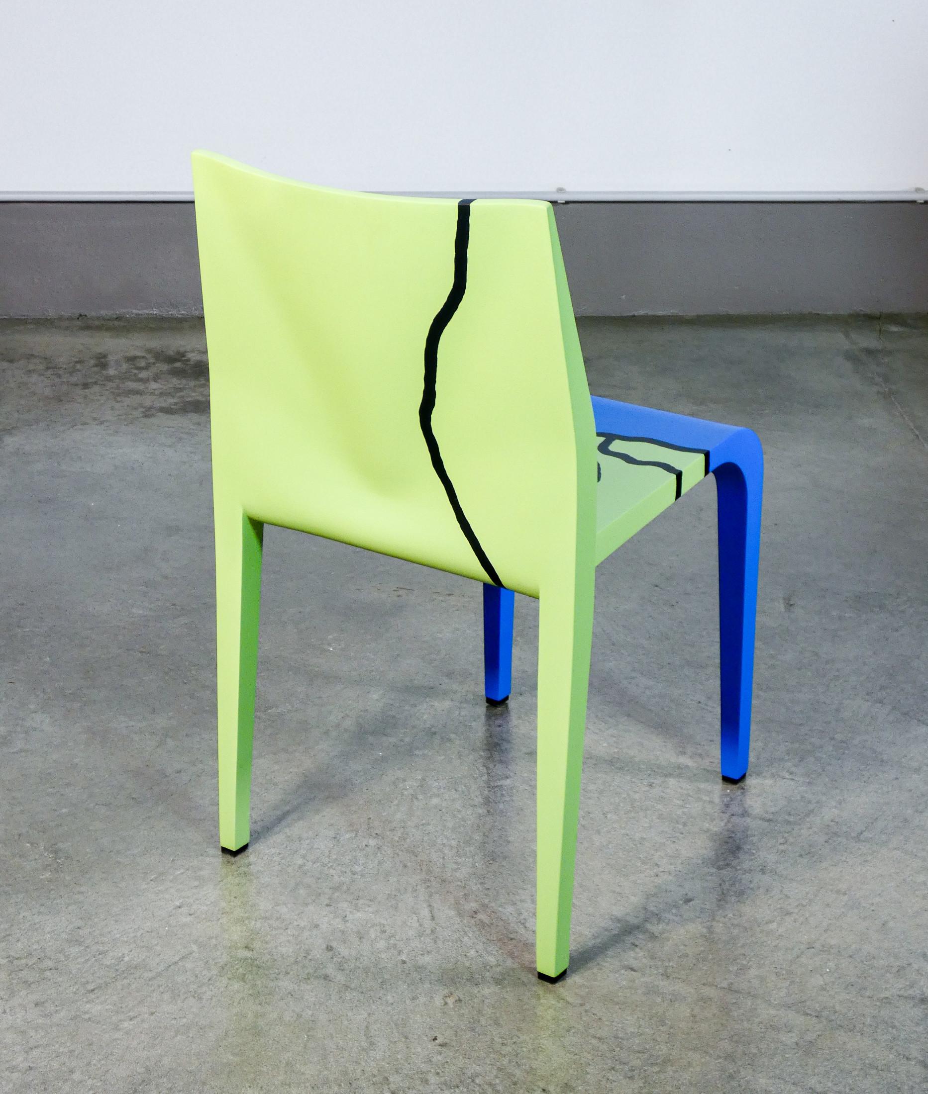 Laleggera Alias chair, part of the work "Mezzoterra Mezzomare" by M ...