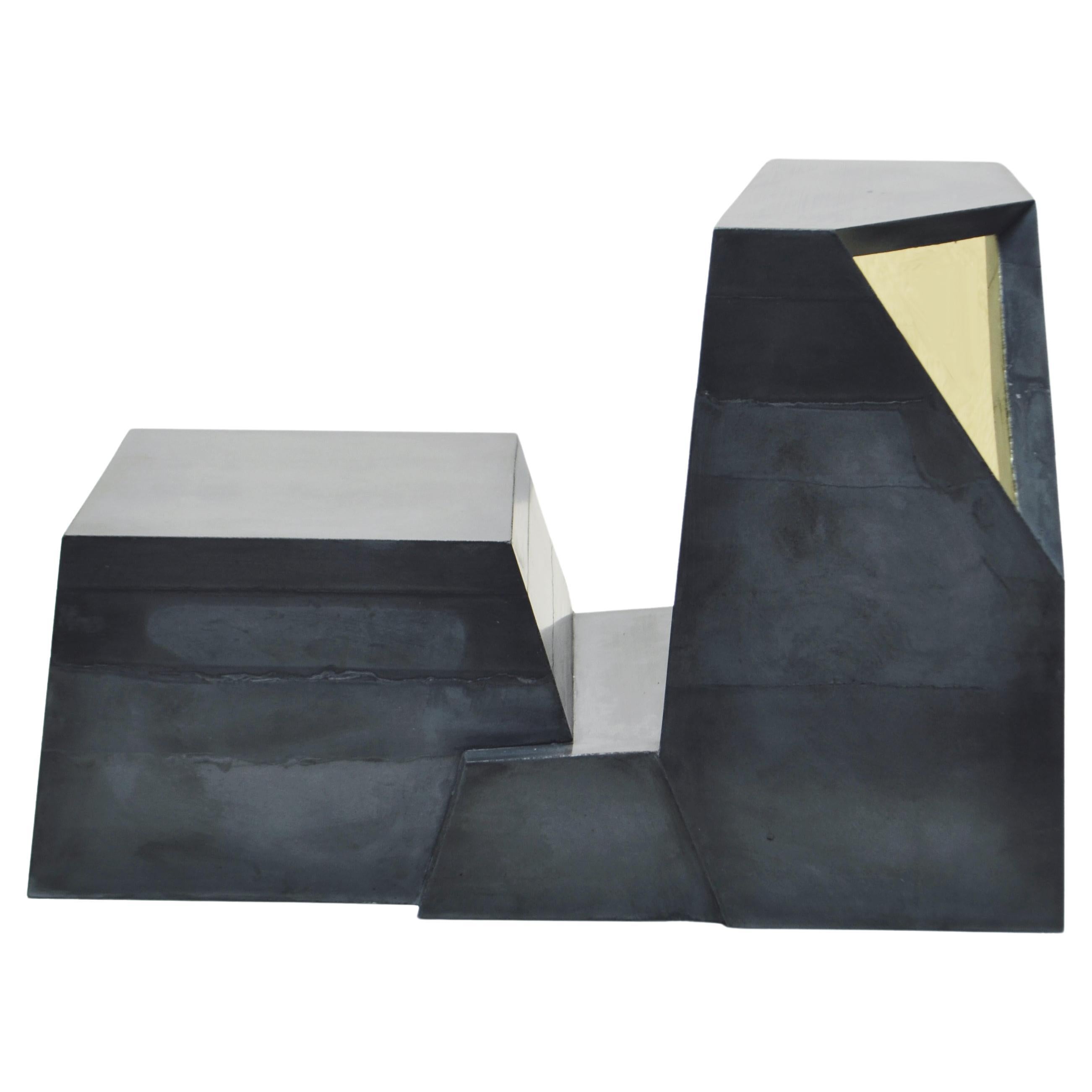 Claude Console Blu by Duccio Maria Gambi in Walnut and Murano Glass For ...