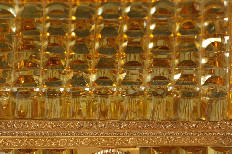 See larger image Early 19th Century French Cut Crystal Box in Rare ...