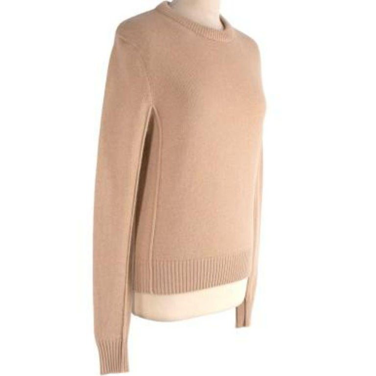 Seed Brown Cashmere Jumper For Sale at 1stDibs