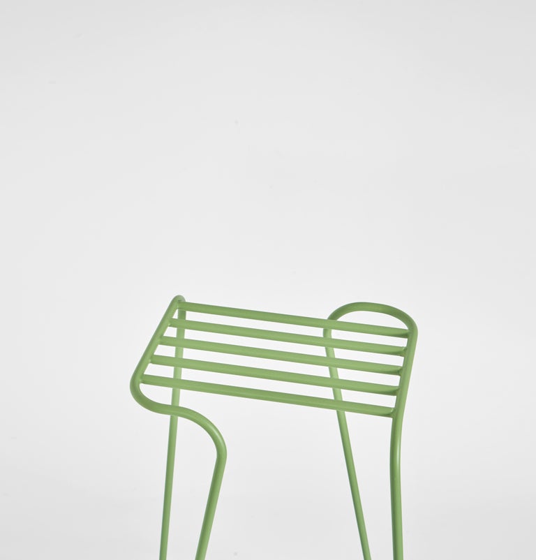 Seems All Wire Stool by LapiegaWD For Sale at 1stDibs