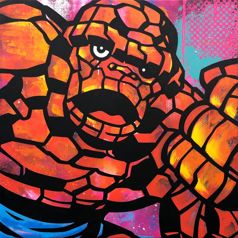The Thing (Marvel), large original painting - Great Gifts Club