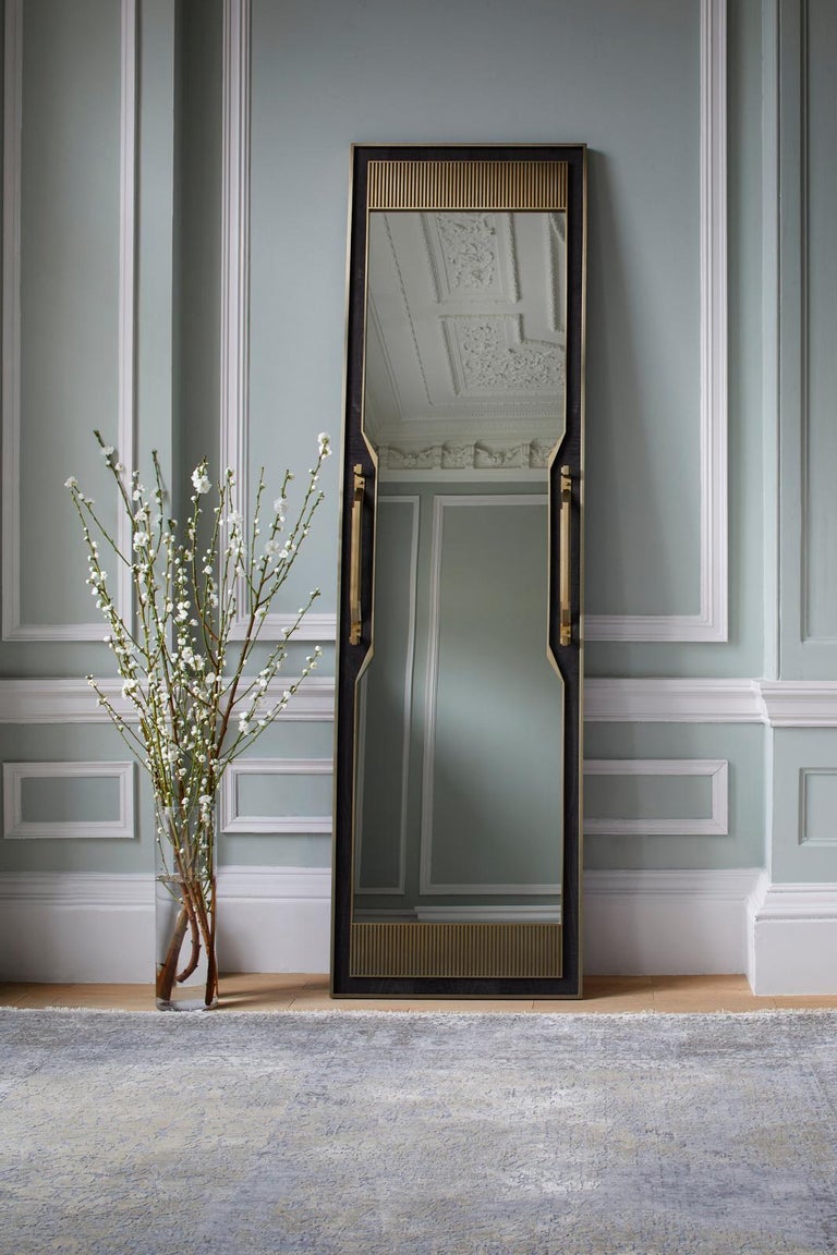 Segin Modern Rectangular Mirror with Art-Deco Vibe For Sale at 1stDibs ...