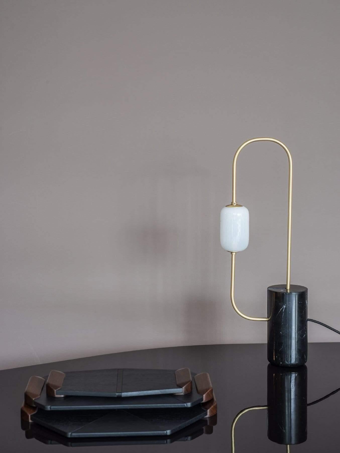 Segment Table Lamp by Dan Yeffet for Collection Particuliere For Sale ...
