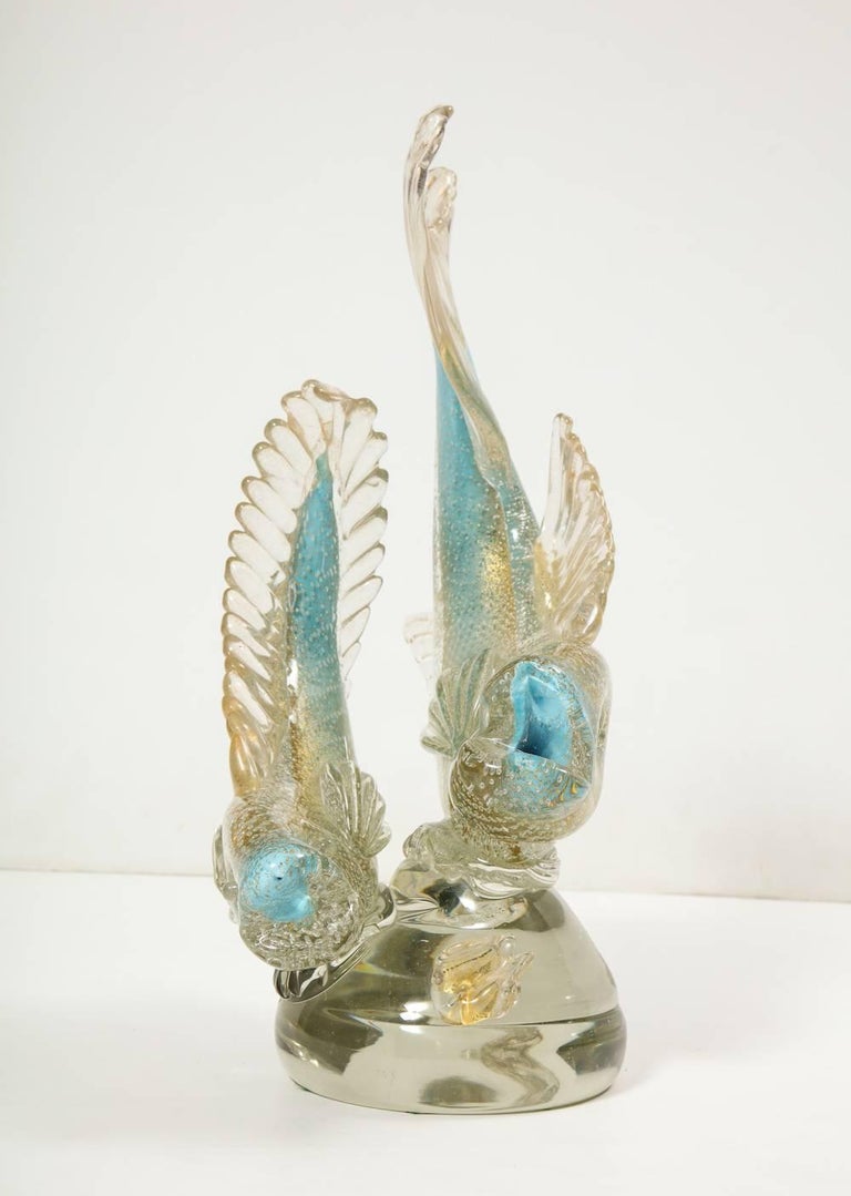 Seguso Fish Sculpture at 1stDibs