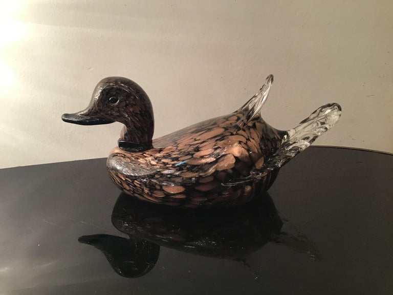 Seguso Murano Glass Gold “Papera” 1950 Italy For Sale at 1stDibs