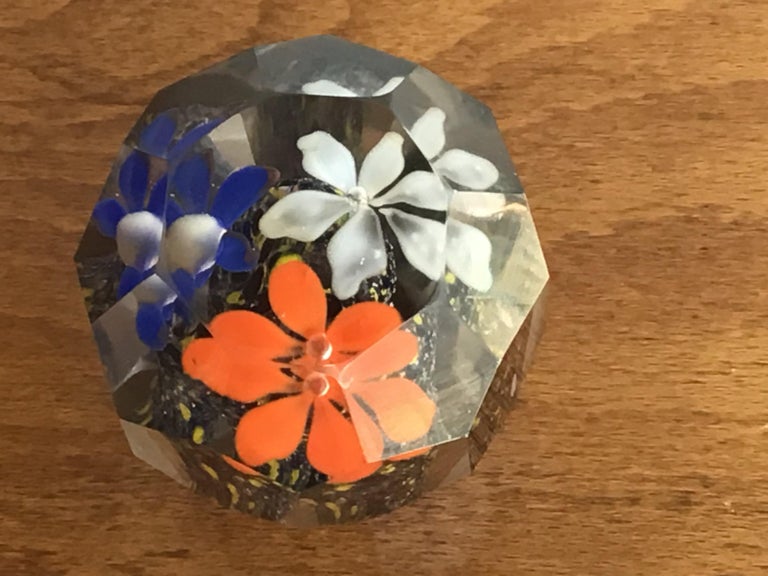 Seguso Paperweight Murano Glass 1950 Italy For Sale at 1stDibs