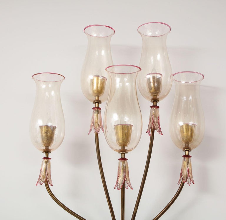 Seguso Wall Light For Sale at 1stDibs