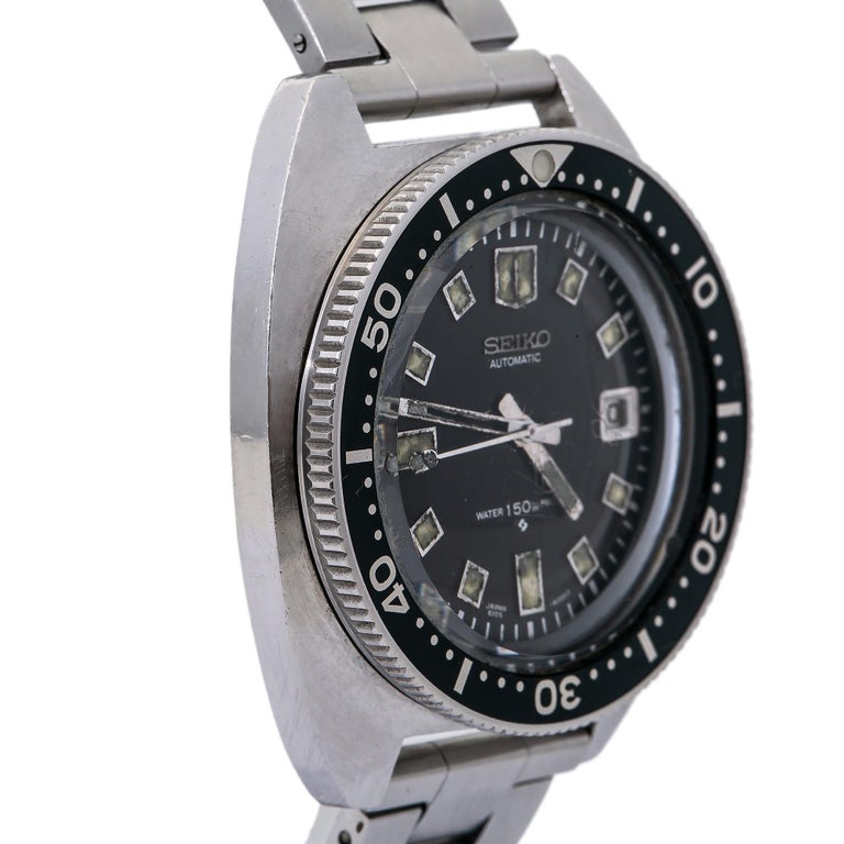 Seiko Divers 6105-8000, Black Dial, Certified and Warranty For Sale at ...