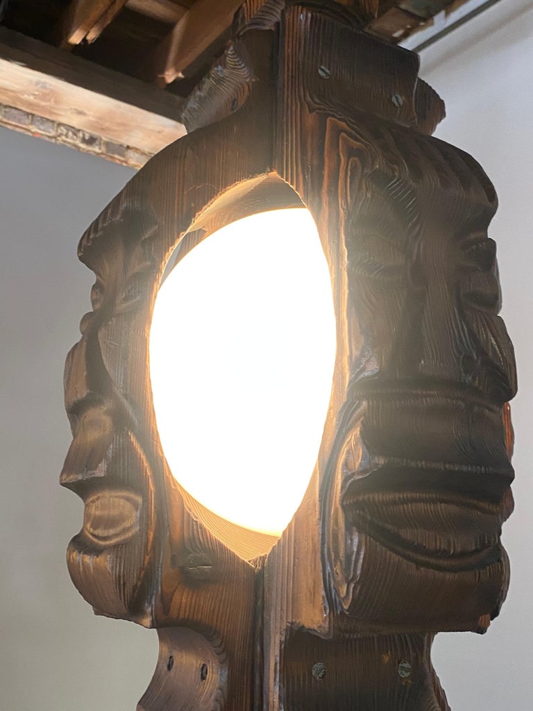 Seldom Seen Witco Tiki Figurative Hanging Swag / Pendant Chandelier For ...