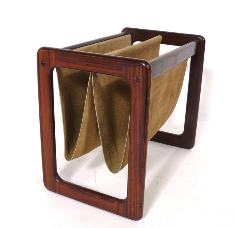 Selection of Mid-Century Modern Magazine Racks For Sale at 1stDibs