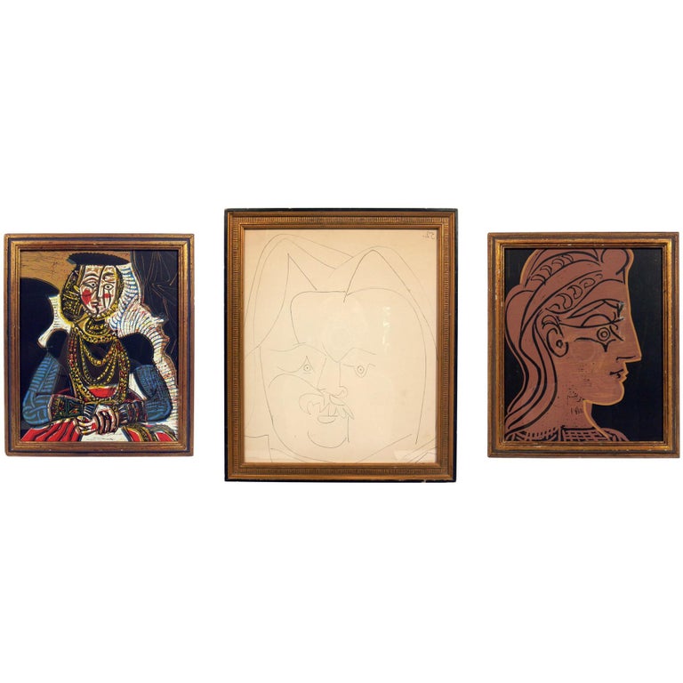 Selection of Pablo Picasso Portrait Lithographs at 1stDibs