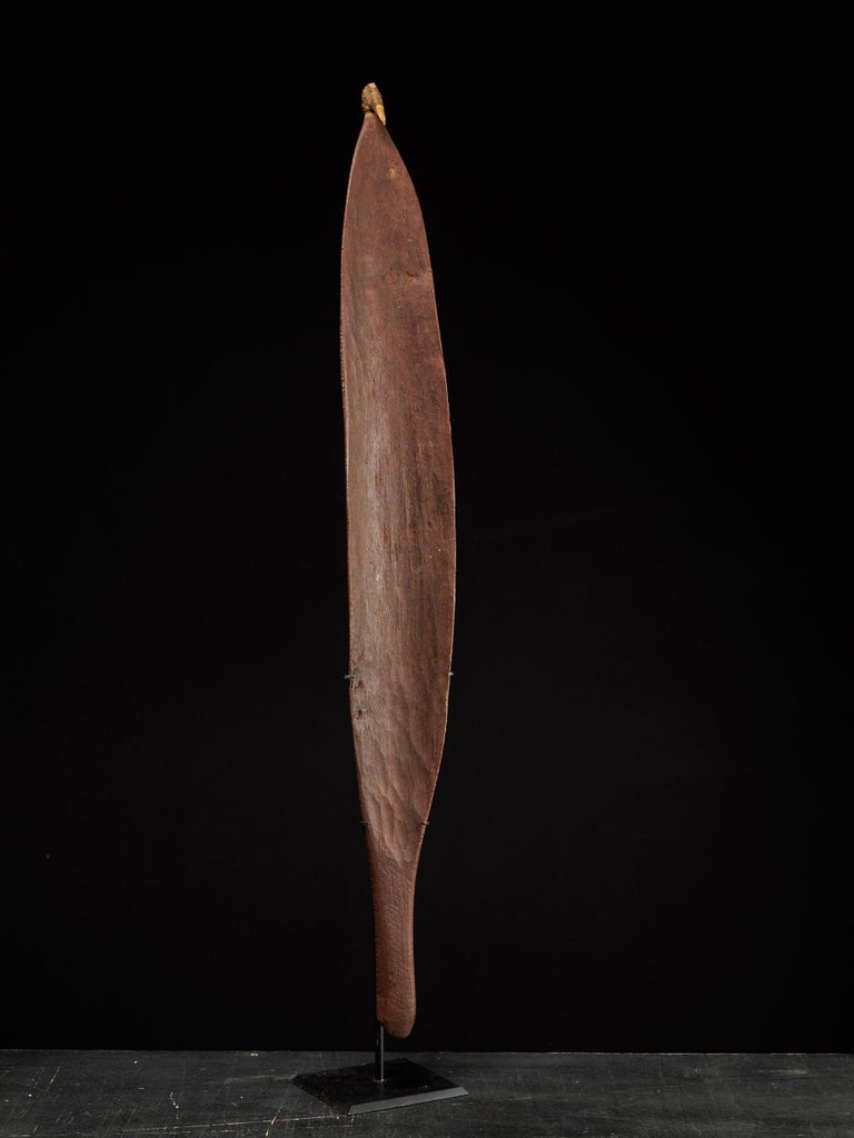Selection of Three Aboriginal Traditional Weapons, Boomerang and Two ...