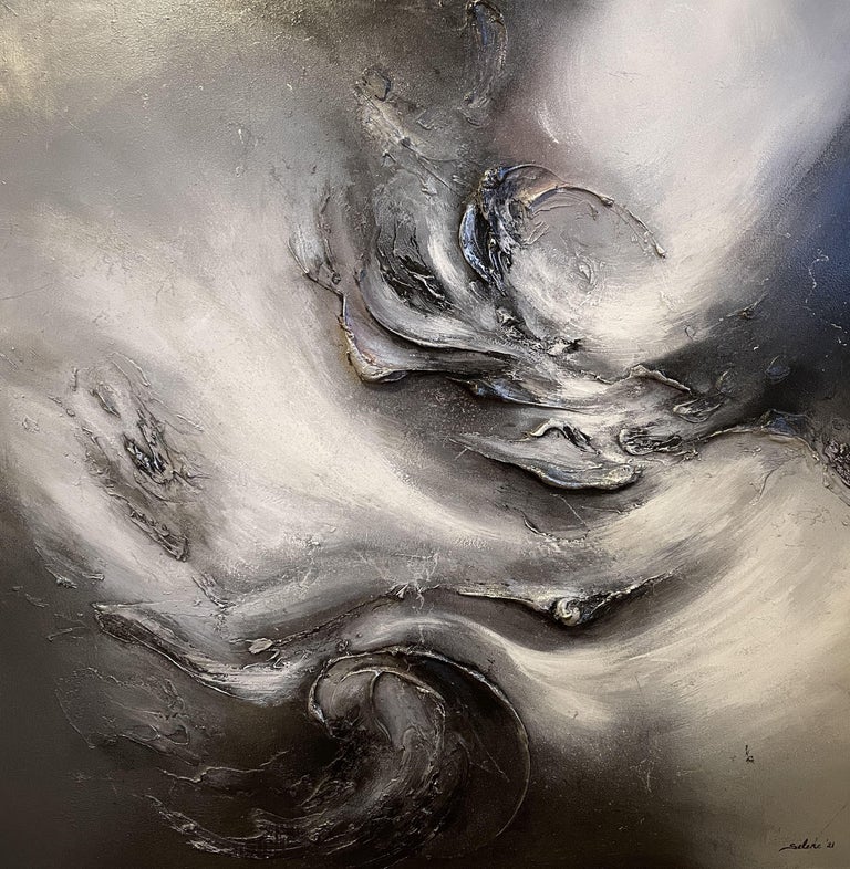 Selene Art - Crossroads, Painting, Acrylic on Wood Panel For Sale at ...