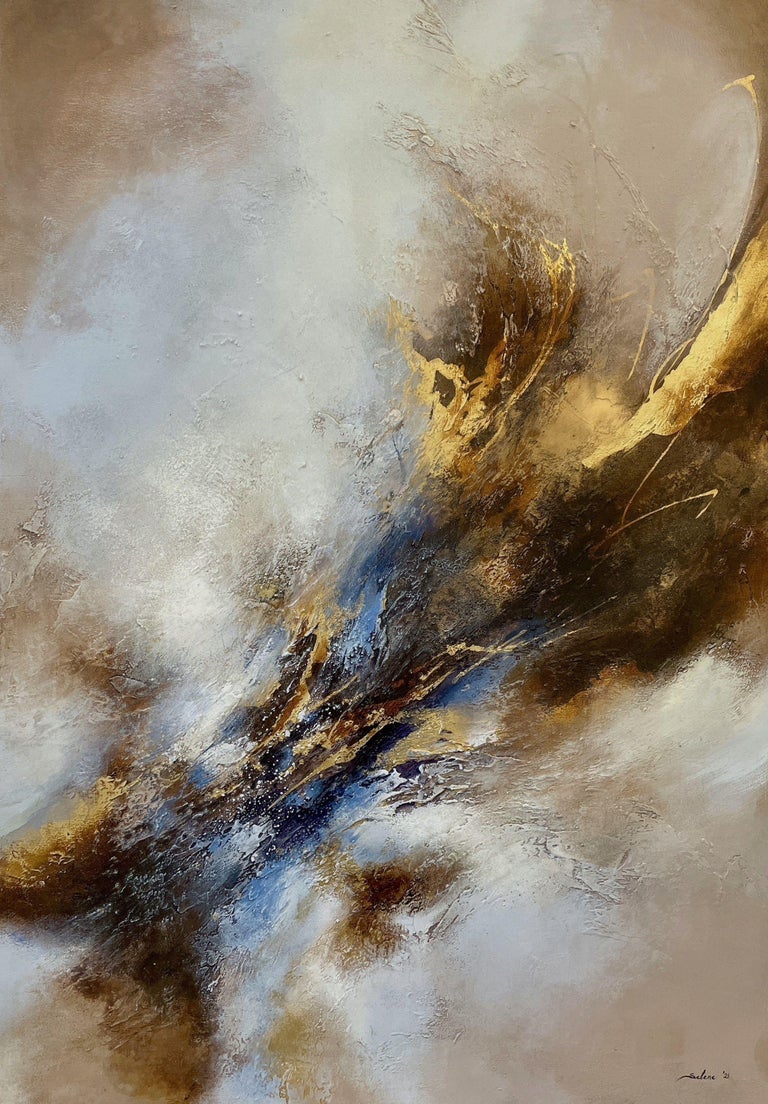 Selene Art - Eternal Light, Painting, Acrylic on Wood Panel For Sale at ...