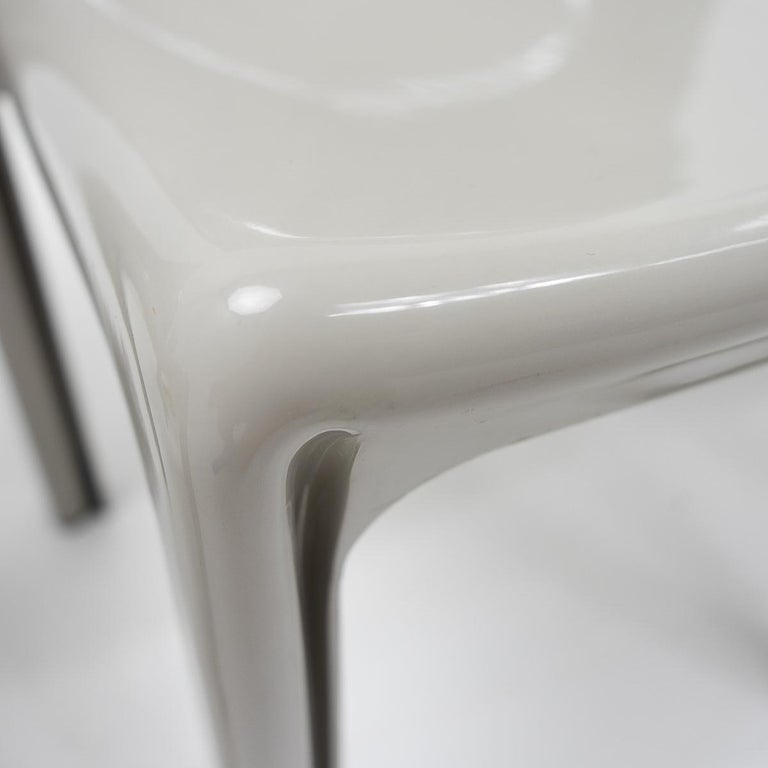 Selene Chairs by Vico Magistretti for Artemide, 12 Pcs For Sale at 1stDibs