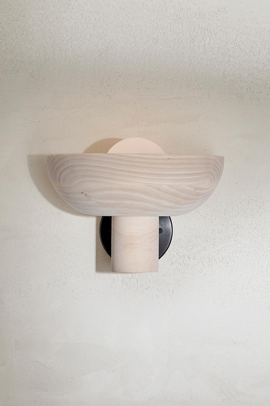 Marz Designs, "Selene Uplight, Large", Timber Wall Light For Sale at ...