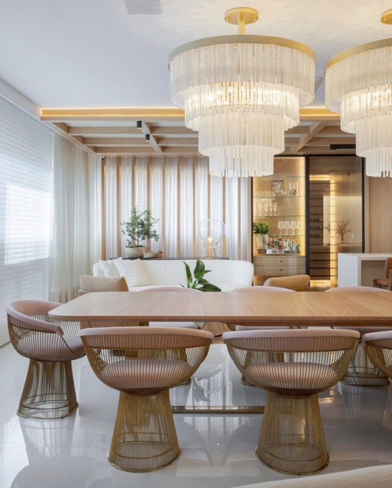 Selenite Chandelier 120 by Aver For Sale at 1stDibs