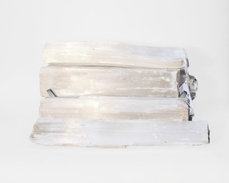 Selenite Logs 'Set of 6' For Sale at 1stDibs