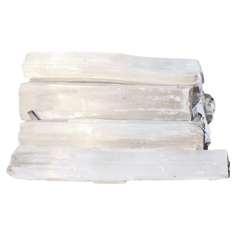 Selenite Logs 'Set of 6' For Sale at 1stDibs