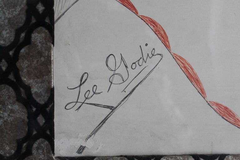 Self Portrait by Chicago Artist Lee Godie at 1stDibs | lee godie for ...