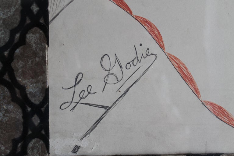 Self Portrait by Chicago Artist Lee Godie at 1stDibs | lee godie for ...