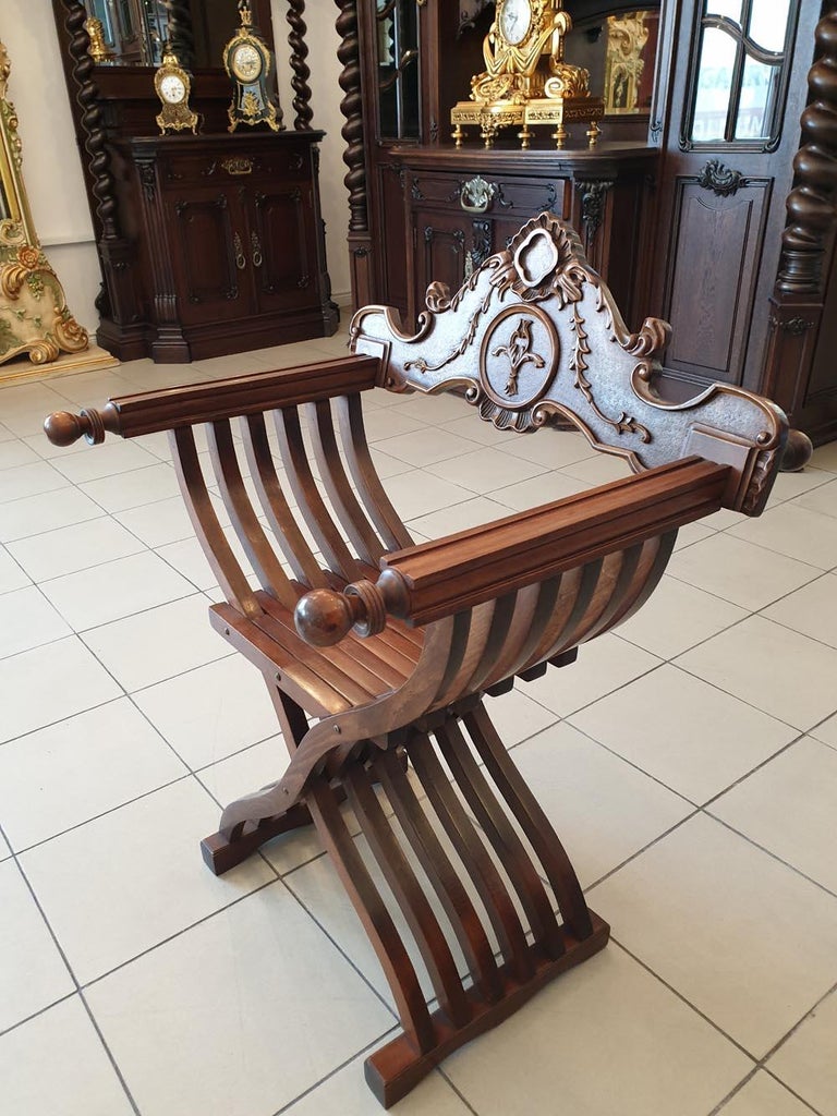 Sella Curulis / Curule Seat Folding Scissor Chair at 1stDibs | curule ...