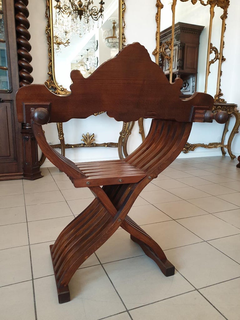 Sella Curulis / Curule Seat Folding Scissor Chair at 1stDibs | curule ...