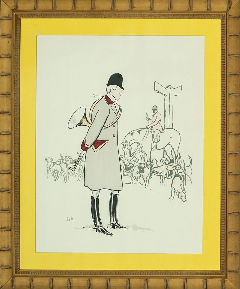 SEM - "French-Hunt" by Sem For Sale at 1stDibs