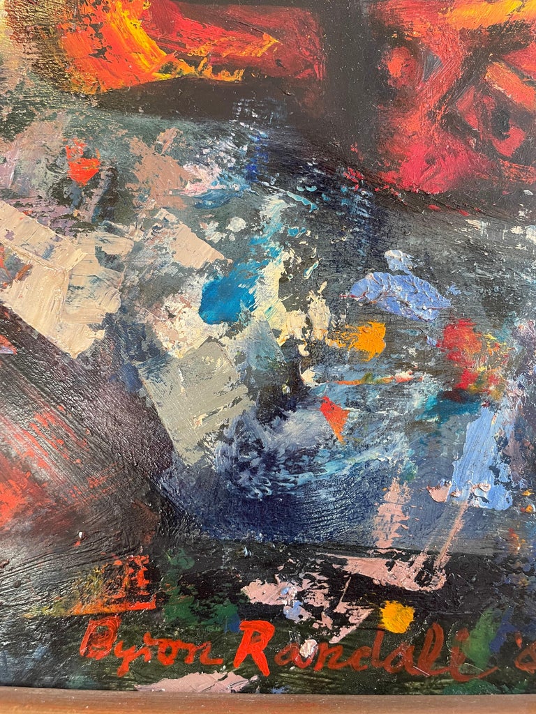 Semi-Abstract Oil Painting by Byron Randall For Sale at 1stDibs