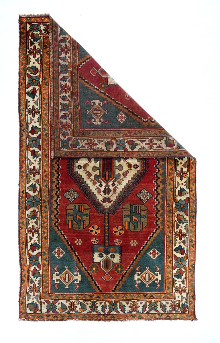 Semi Antique Bakhtiari Rug For Sale at 1stDibs