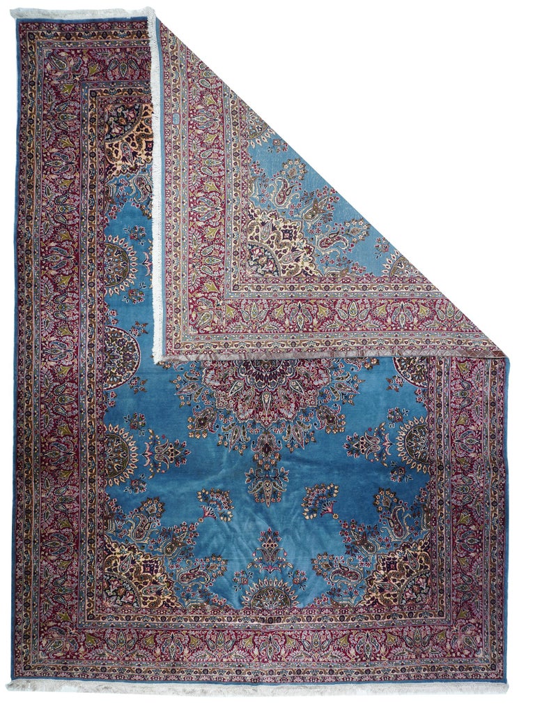 Semi Antique Persian Kerman For Sale at 1stDibs