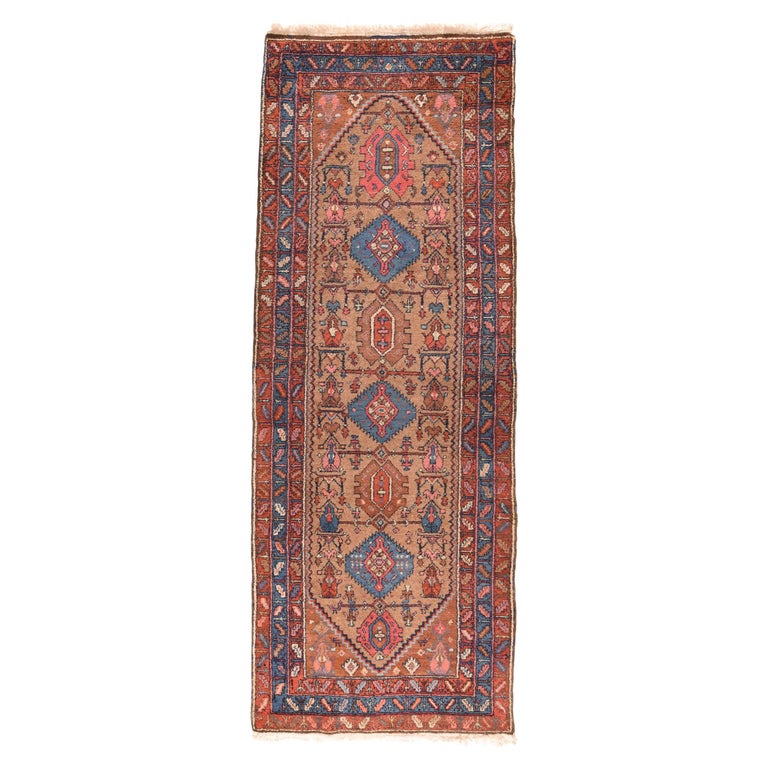 Antique Persian Malayer Long Rug For Sale at 1stDibs
