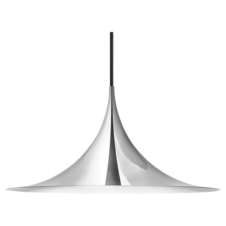 Semi Pendant, Large, Chrome For Sale at 1stDibs