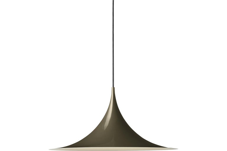 Semi Pendant, Medium, Brass For Sale at 1stDibs