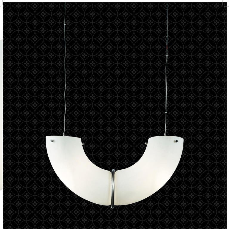 Semicircular Suspension Lamp For Sale at 1stDibs