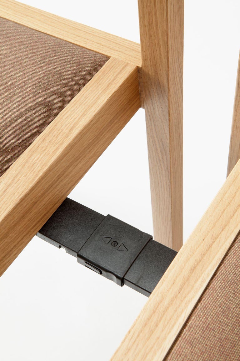 Seminar KVT2 Stackable Solid Oak Chair by Kari Virtanen For Sale at 1stDibs