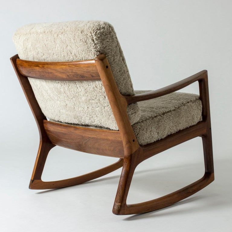"Senator" Rocking Chair by Ole Wanscher for France and Son, Denmark ...