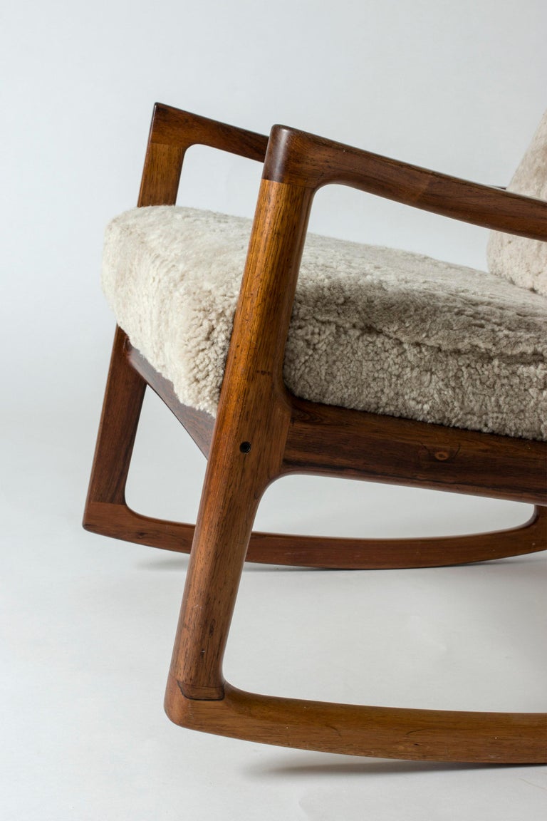 "Senator" Rocking Chair by Ole Wanscher for France and Son, Denmark ...