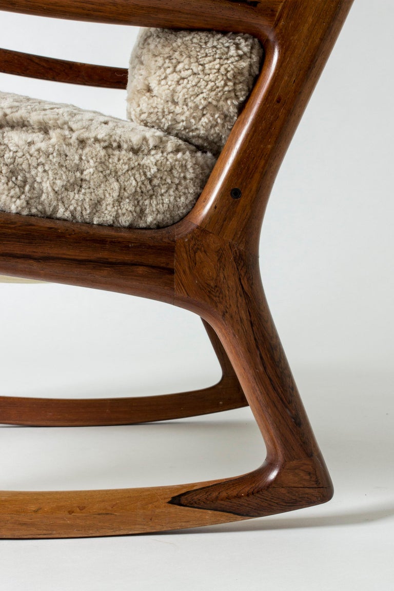 "Senator" Rocking Chair by Ole Wanscher for France and Son, Denmark ...