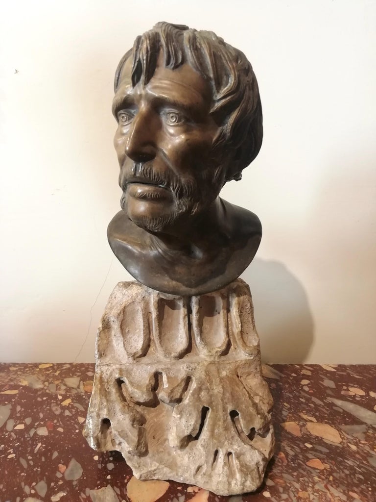 Seneca, Philosopher Playwright Roman Politician Buste Bronze Italian ...