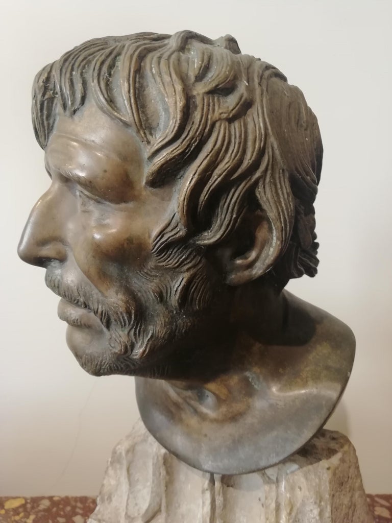 Seneca, Philosopher Playwright Roman Politician Buste Bronze Italian ...