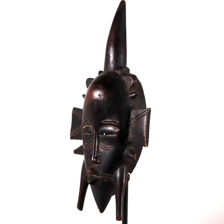 Senufo Face Mask Kpelie Cote D'ivoire Mali Burkina Faso West African ...