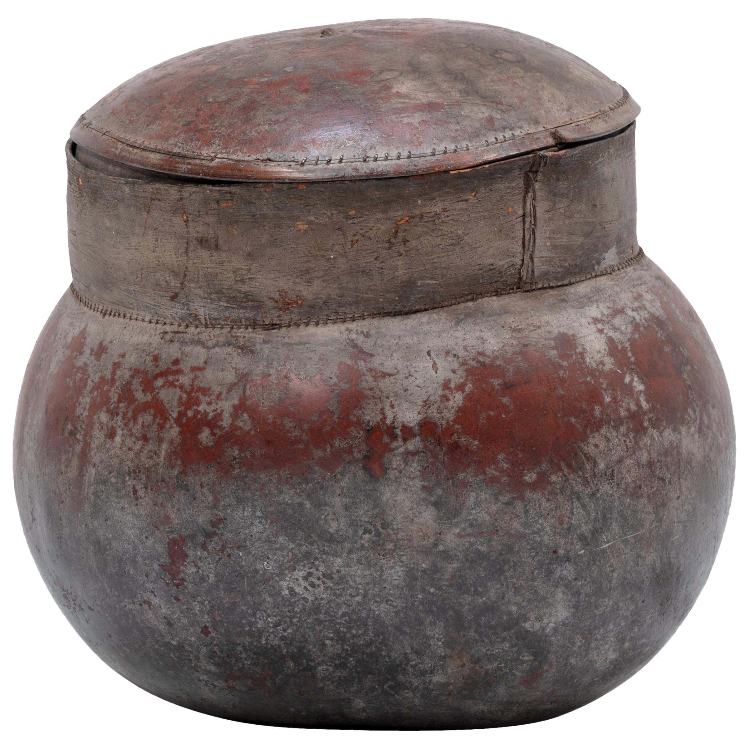 Rare Folk Art Gourd, South Africa at 1stdibs