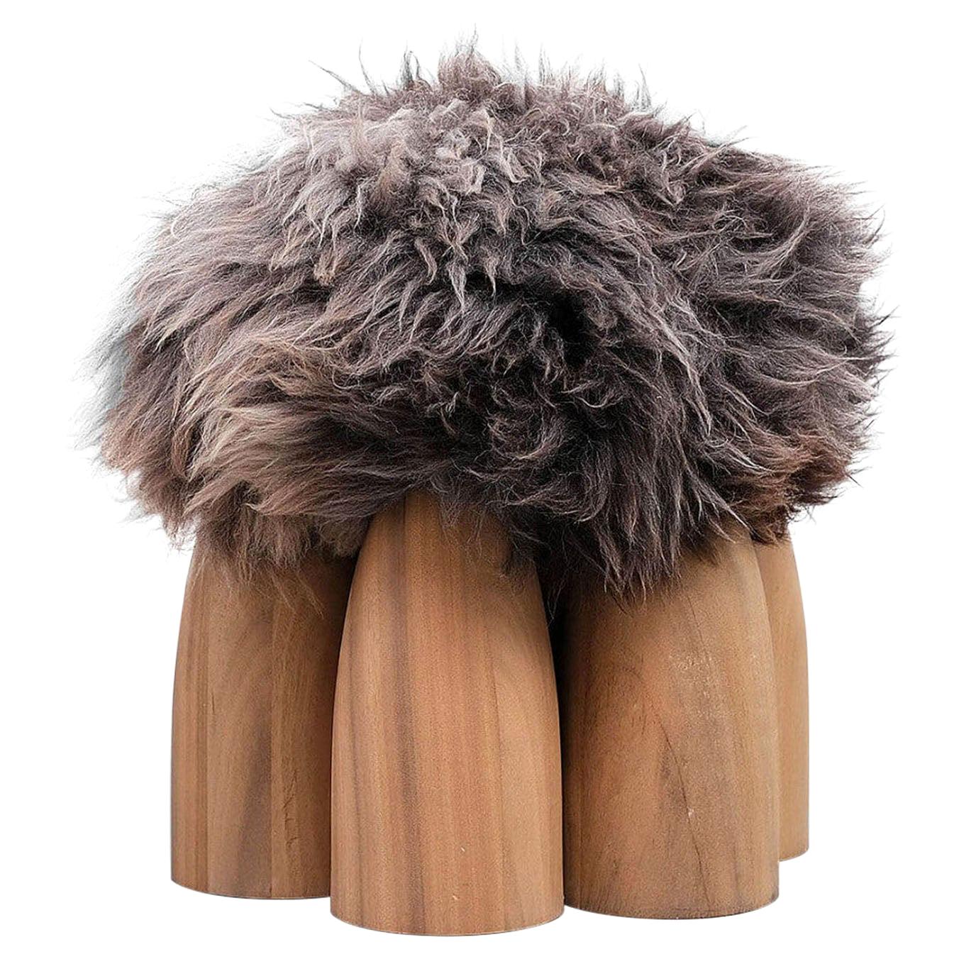 African Zebra Cube, Ottoman For Sale at 1stDibs